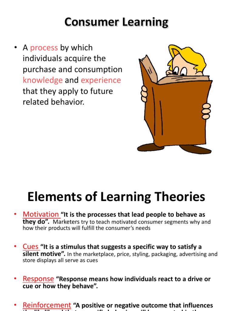 Consumer Learning | PDF | Classical Conditioning | Reinforcement