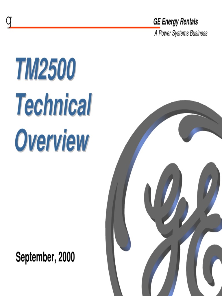 The TM2500 Overview | Gas Turbine | Natural Gas