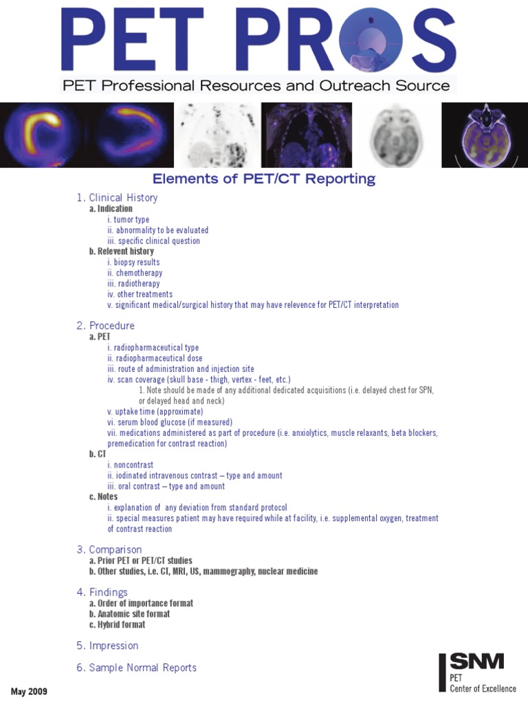 PET/CT Report Structure and Samples | PDF | Positron Emission ...