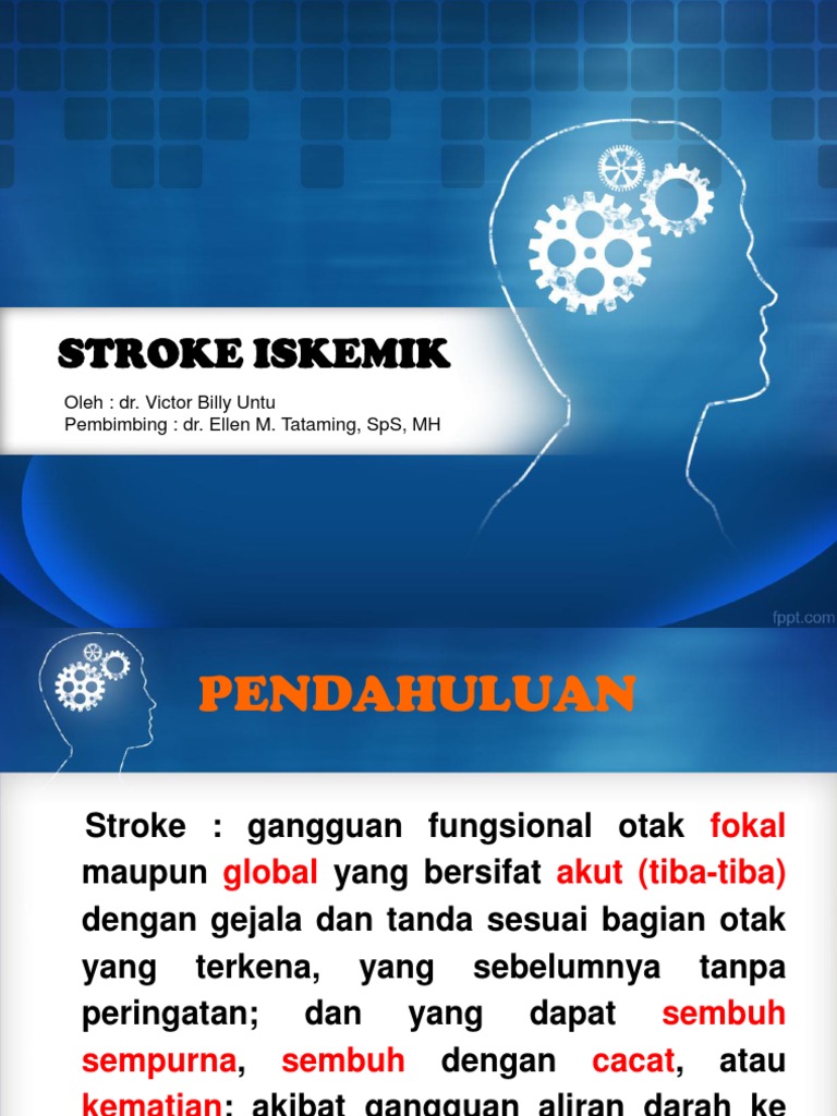 Stroke Iskemik | PDF