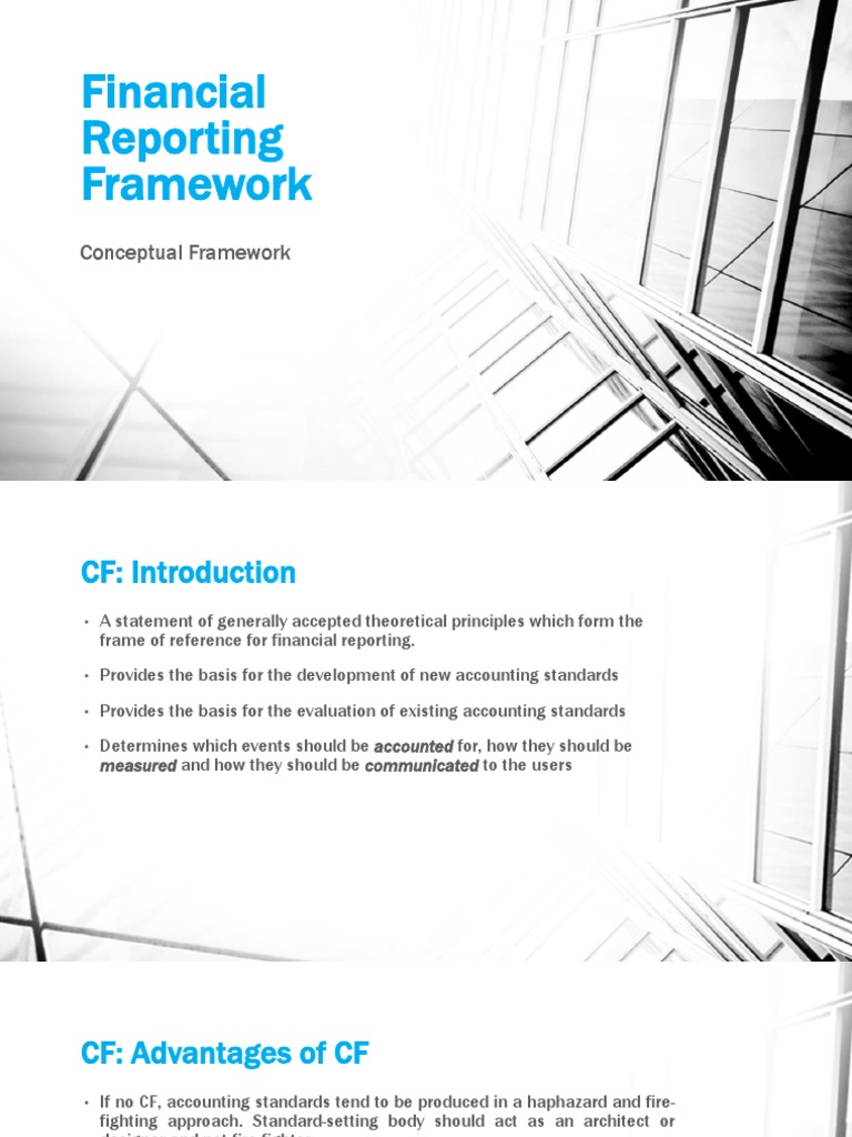 ACCA P2 - 1.conceptual Framework | PDF | Financial Statement | Equity ...