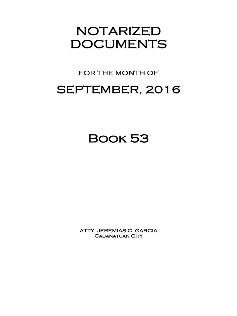 Cabanatuan Notarial Reports 2015-2016 | PDF | Law Clerk | Notary Public