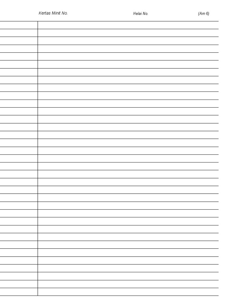 Kertas Minit | PDF