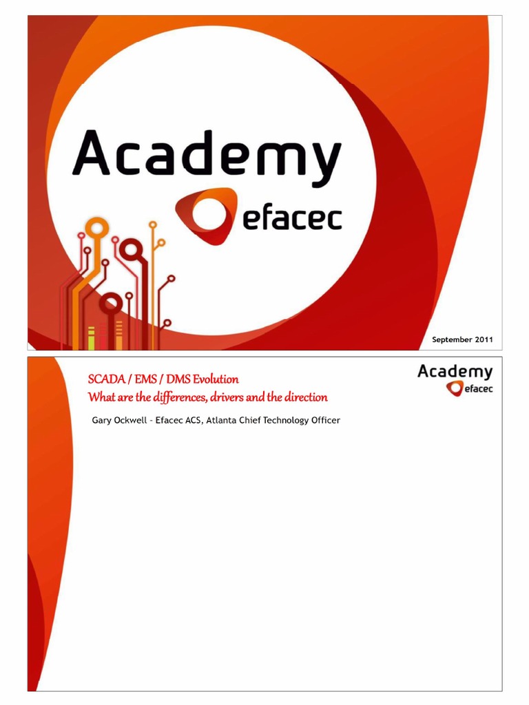 Efacec - Scada Ems DMS PDF | PDF