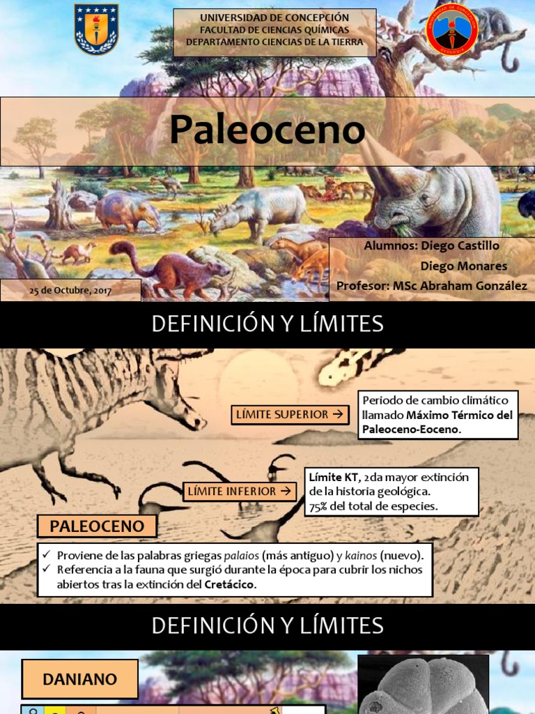 Paleoceno Castillo Monares | PDF | Ciencias de la Tierra | Ambiente ...