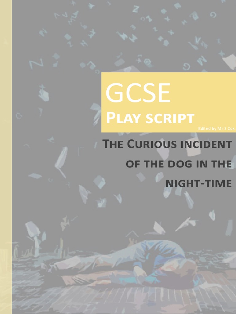 GCSE Guide to The Curious Incident | PDF | Autism | Irony