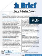 Hydrostatic Pressure Vs Depth Water Table Chart and Equation | PDF