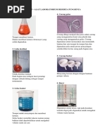 100 Alat-Alat Laboratorium No Alat Fungsi | PDF