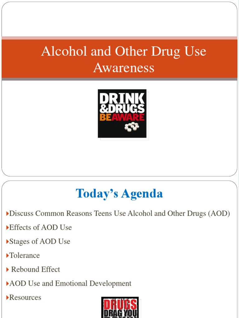 AOD Awareness Guidance Curriculum | PDF | Substance Abuse | Alcoholism