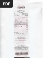 Home Depot Receipt Template | PDF