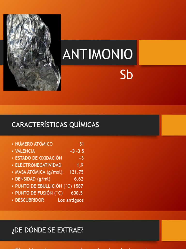 ANTIMONIO | PDF