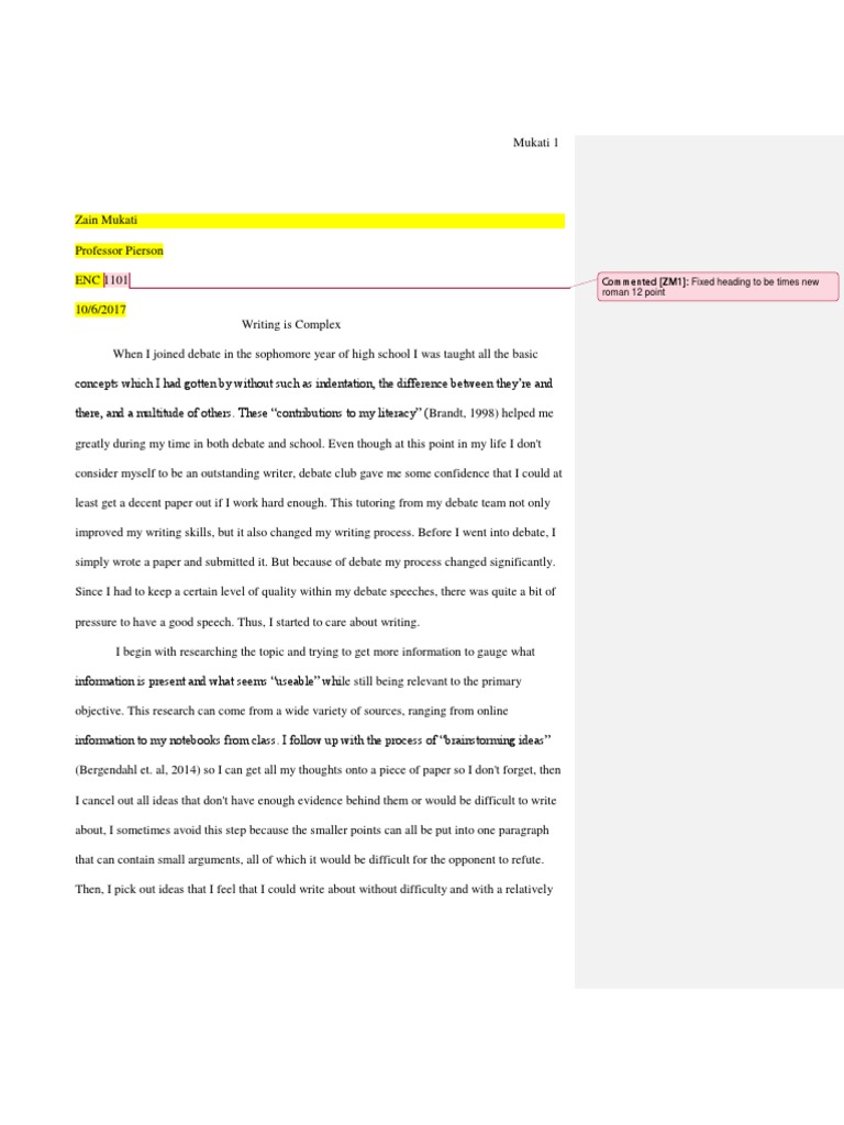Highlighted Paper | Download Free PDF | Essays | Paragraph