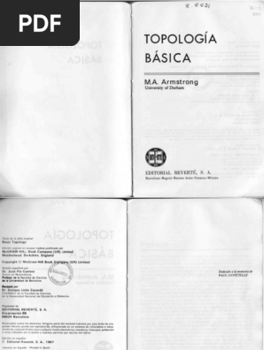 Topologia Basica Armstrong Pdf