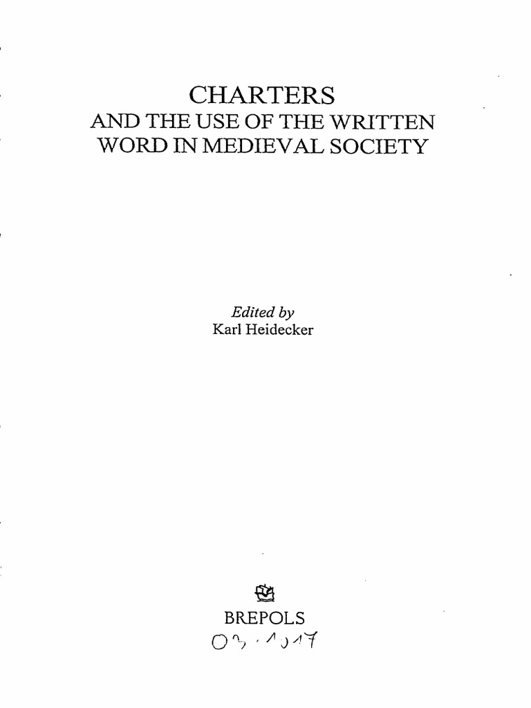 Medieval Charters Reappraisal | PDF