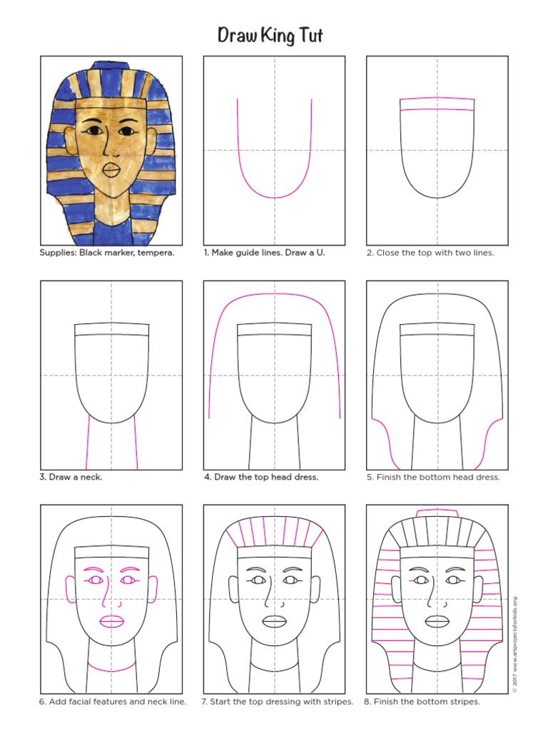Draw King Tut