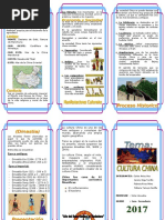 La Civilización China - Triptico | PDF | Historia de china | China