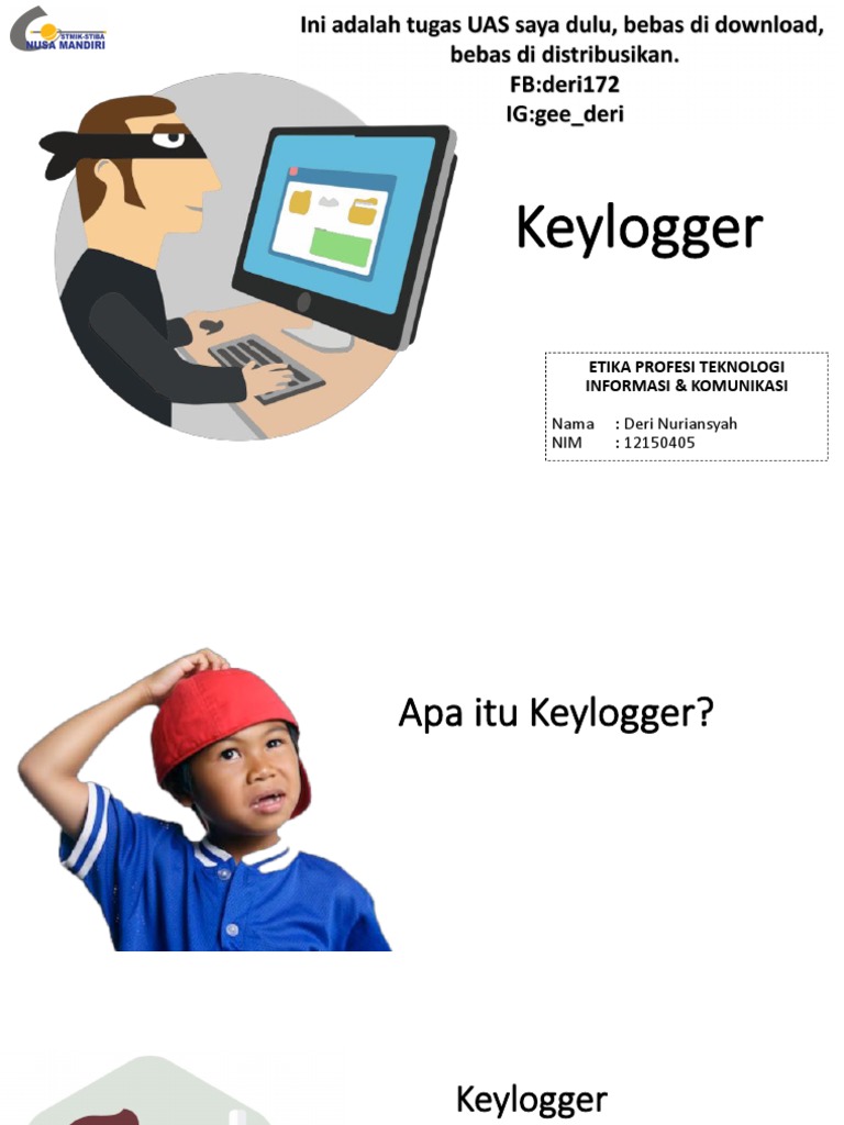 Cara Membuat Keylogger | PDF