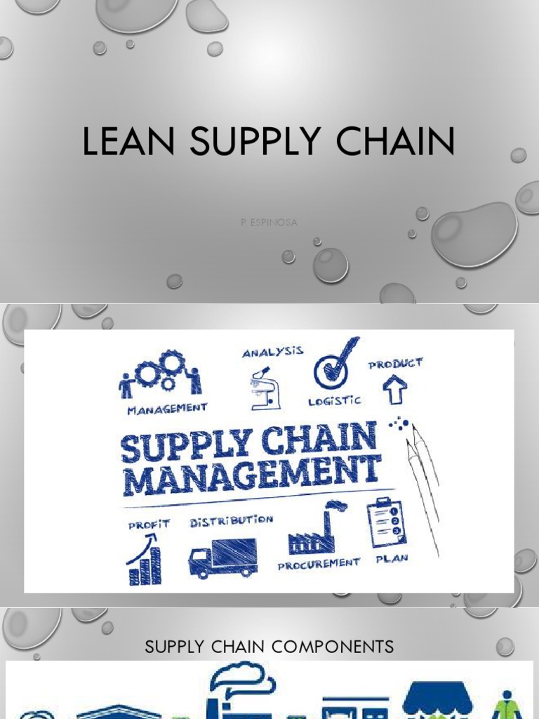 4.3 Lean Supply Chain | PDF
