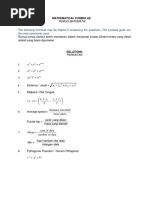 Formula Matematik Tingkatan 2 | PDF