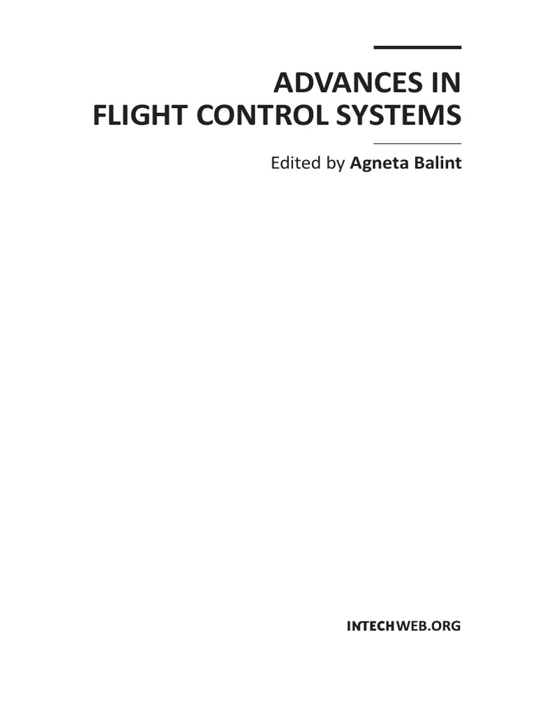 Advances in Flight Control Systems | PDF | Flight | Aircraft