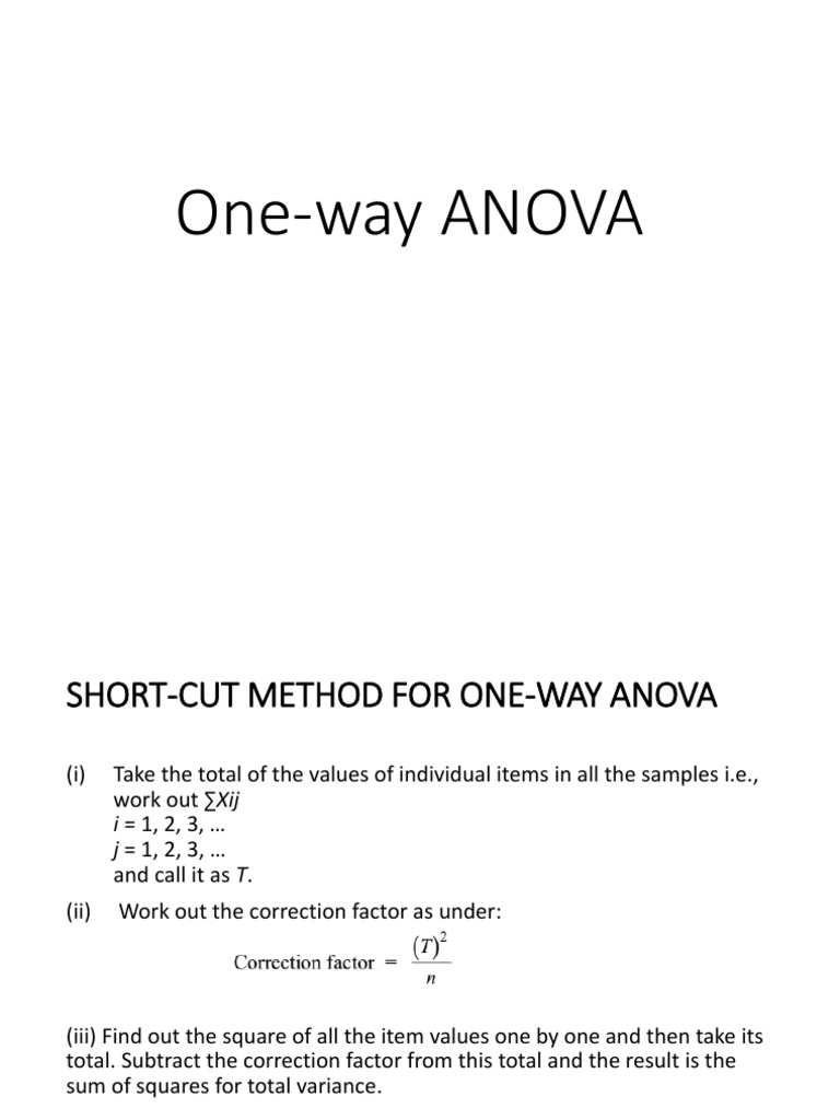 Anova | PDF | Teaching Methods & Materials