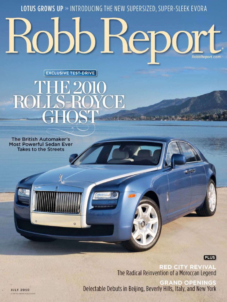 Robb Report 07 2010 | PDF