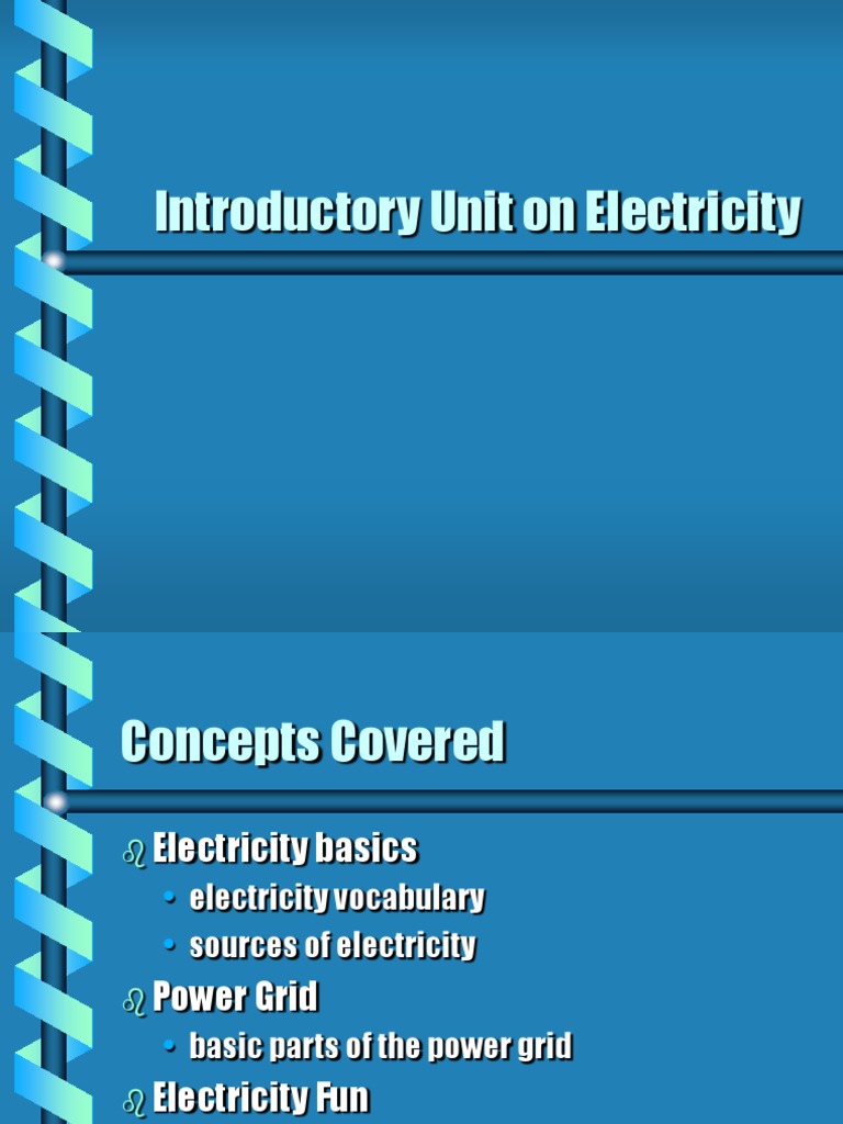 Basics of Electricity | PDF | Electric Charge | Electrical Conductor