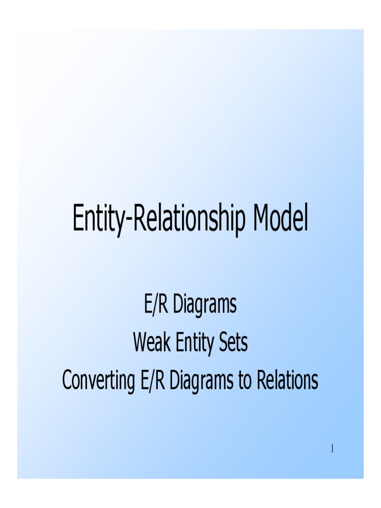 Er Pdf Pdf Inheritance Object Oriented Programming Scientific Modeling