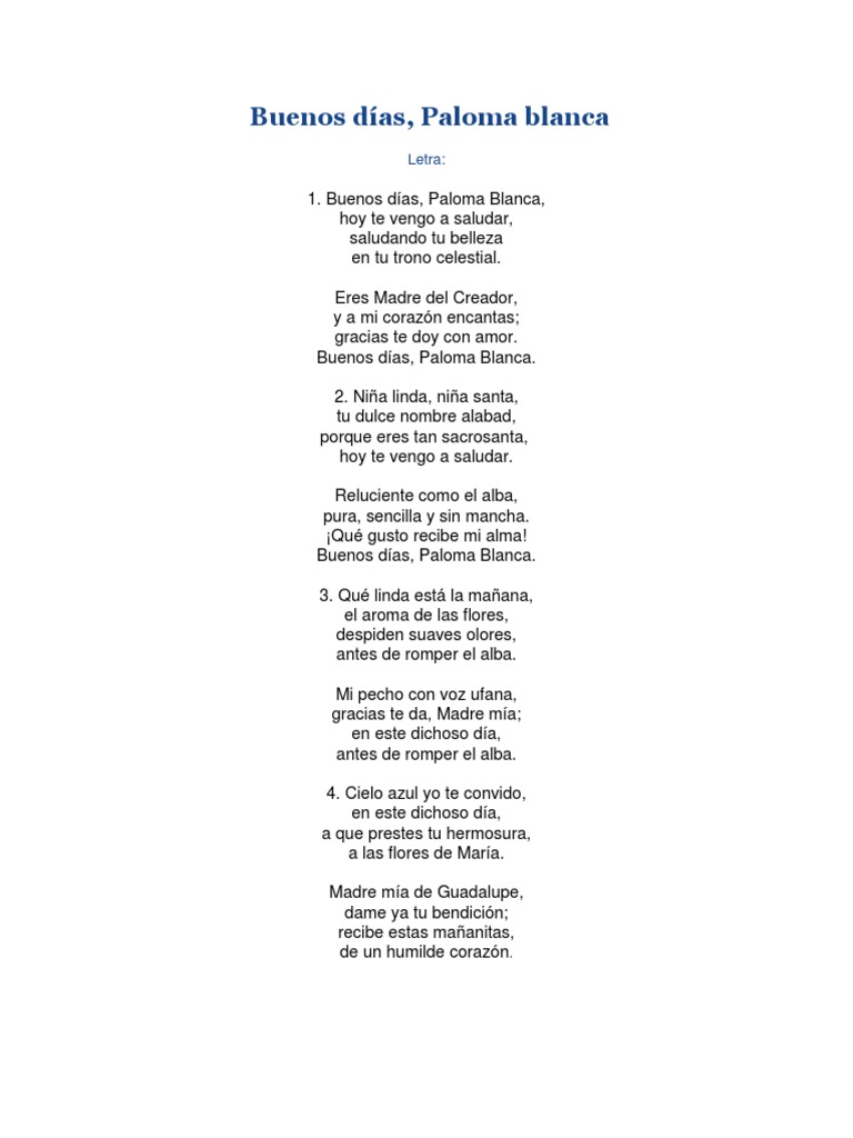 Cantos a Maria | María, madre de Jesús | Amor