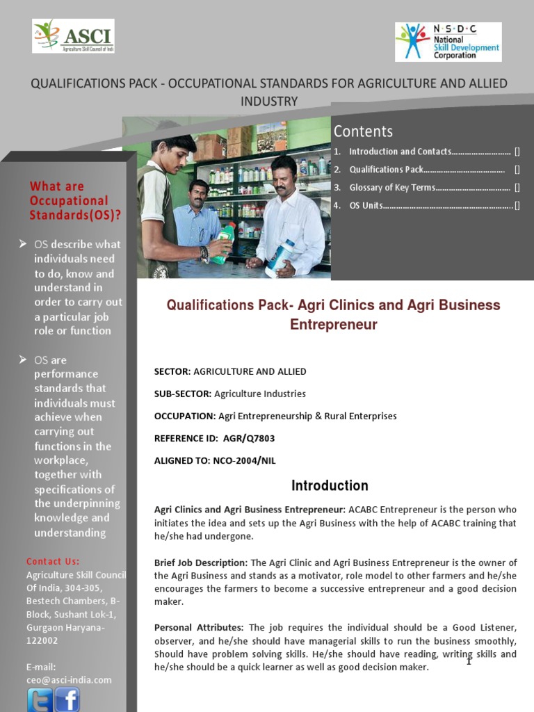 ACABC Entrepreneur | PDF | Entrepreneurship | Agriculture