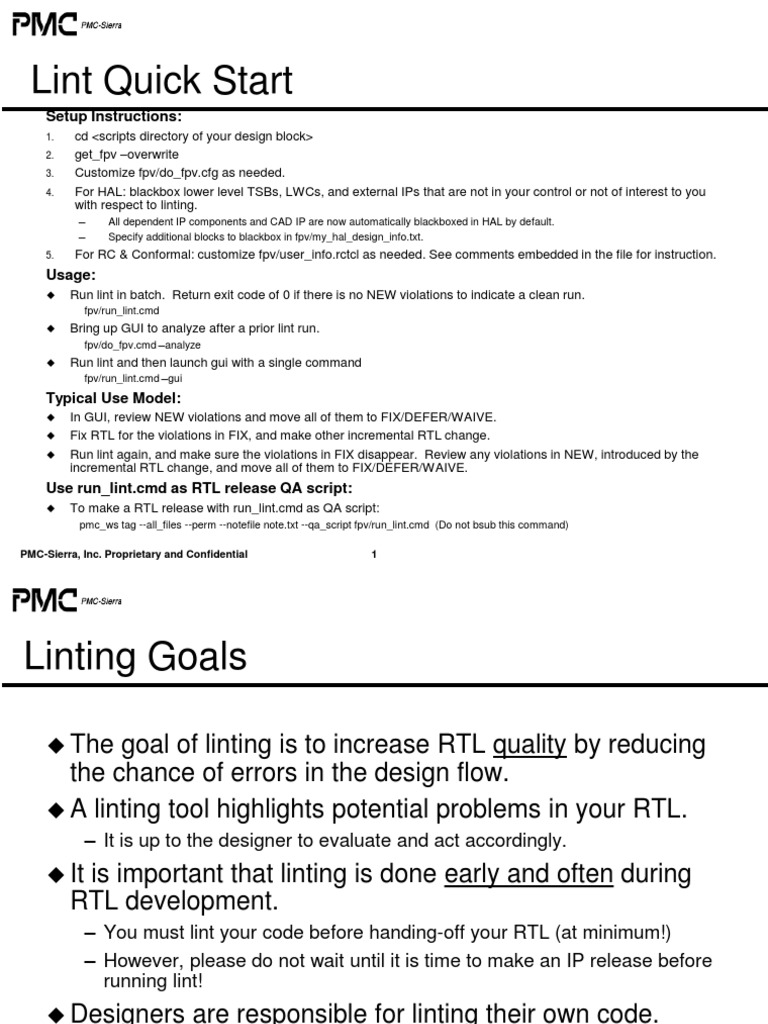 RTL Lint Checking Lec | PDF | Statistical Classification | Graphical ...