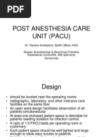 Pediatric PACU Discharge Guide | PDF | Anesthesia | Surgery