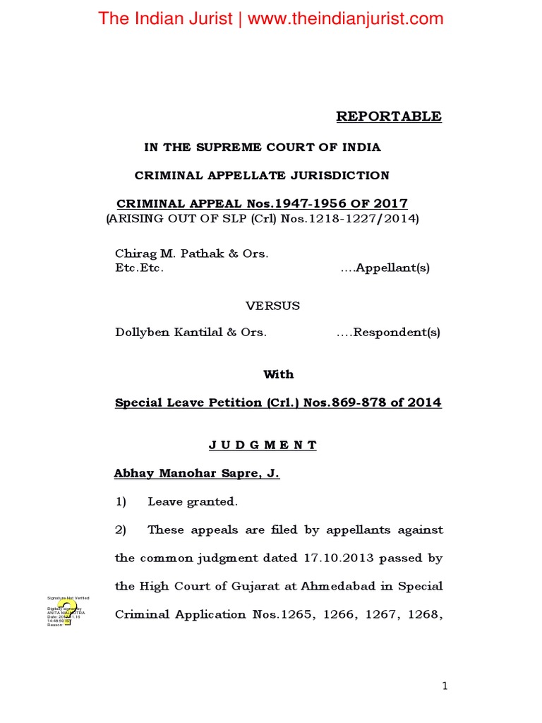 S.482 Judgment | PDF | Judgment (Law) | Conspiracy (Criminal)