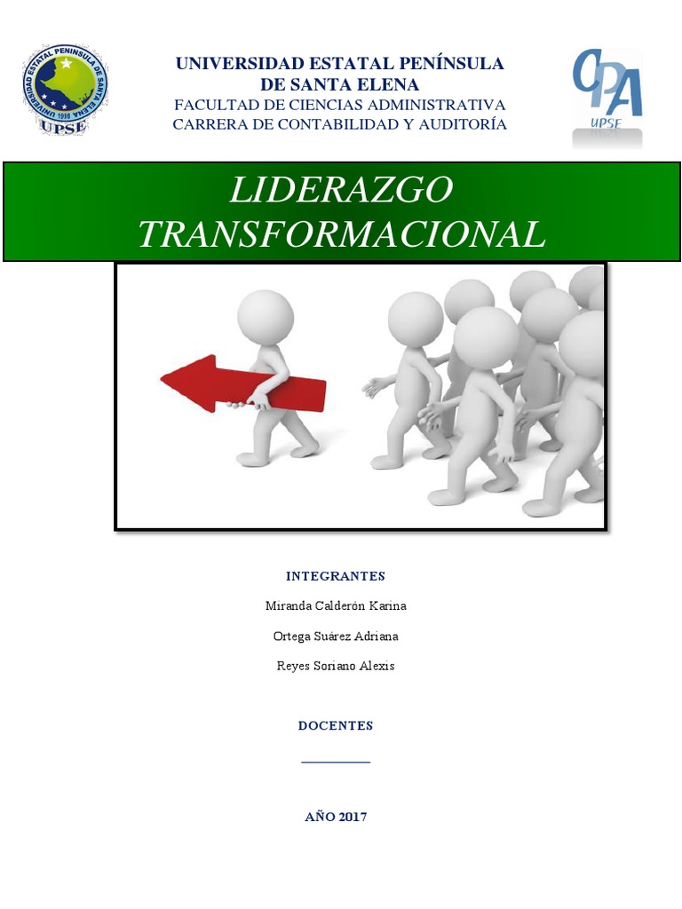 Liderazgo Transformacional: Teoría y Práctica | PDF | Liderazgo ...