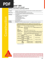 Sikaquick - 1000 | PDF | Concrete | Strength Of Materials