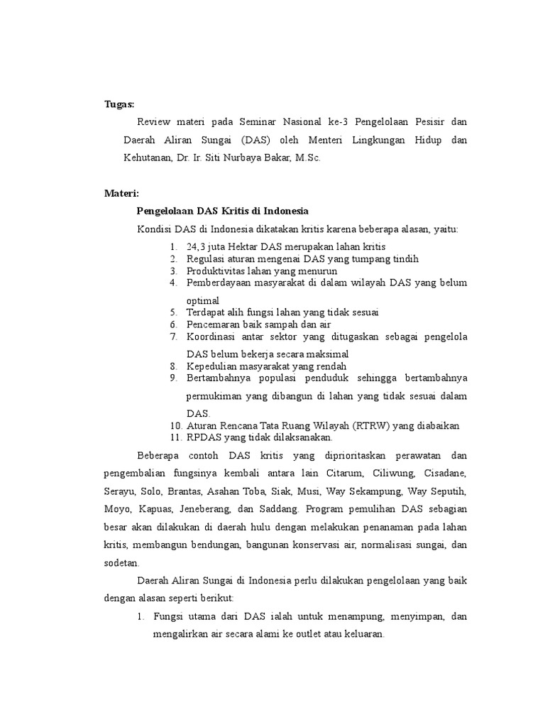 Tugas Review Seminar | PDF