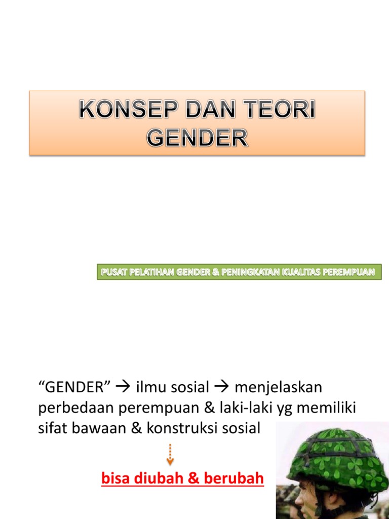 Konsep Dan Teori Gender Pdf