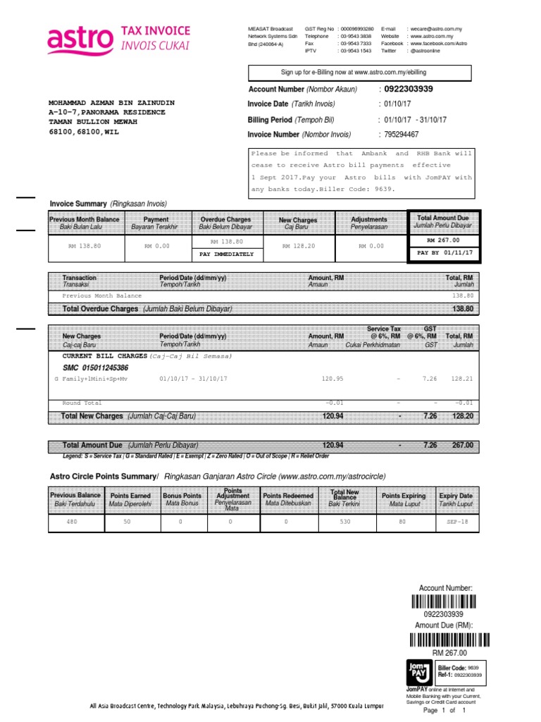 Astro Bill PDF | PDF