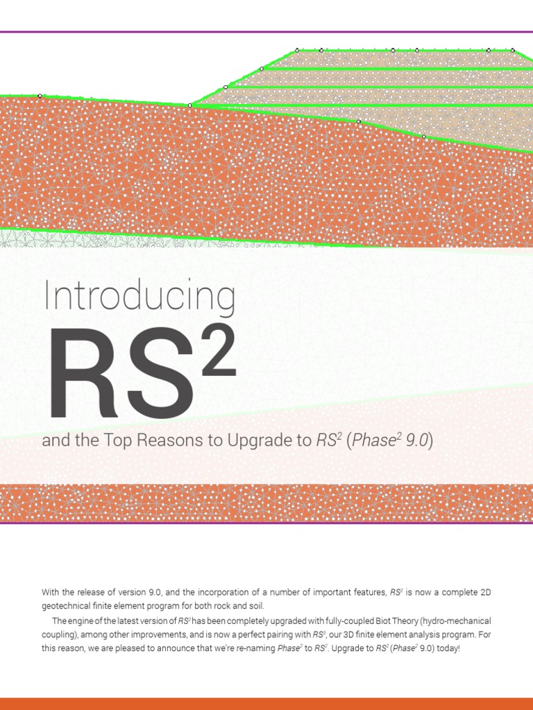 Introducing RS2 | PDF | Soil Mechanics | Geotechnical Engineering