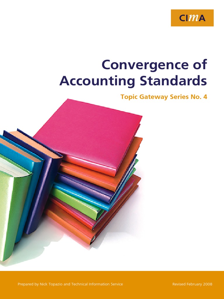 Convergence of Accounting Standards | PDF | International Financial ...