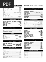 Boeing 777 Checklist | PDF | Takeoff | Cockpit