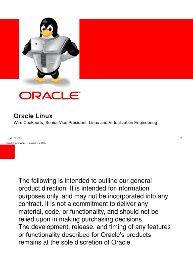 Oracle Linux | PDF | Virtualization | Desktop Virtualization