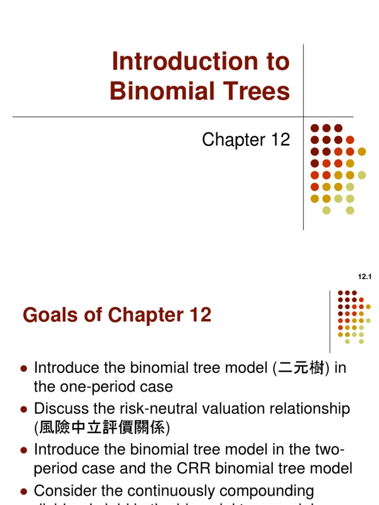 Introduction To Binomial Trees | PDF | Greeks (Finance) | Option (Finance)