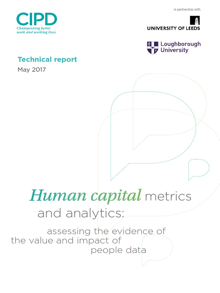 Human Capital Metrics and Analytics Assessing The Evidence - tcm18 ...