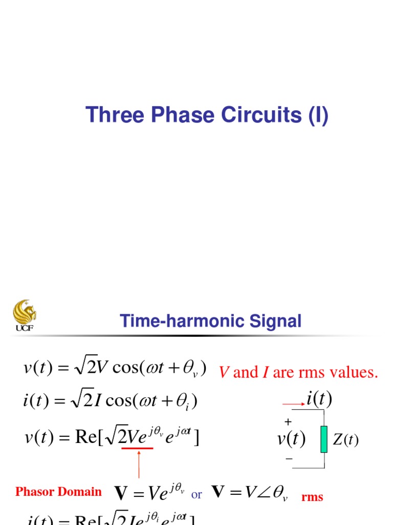 Three Phase Circuit Analysis Basics Pdf Ac Power Power Physics