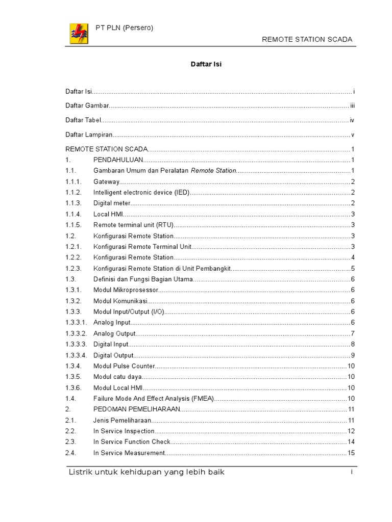 Remote Station SCADA Print | PDF