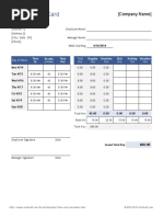 DTR Computation | PDF