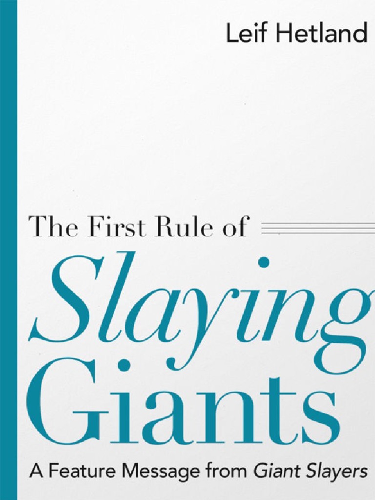 The First Rule of Slaying Giants - A Feature Message From Giant Slayers ...