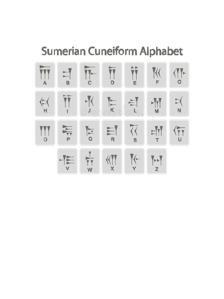 Alfabeto Sumerio | PDF