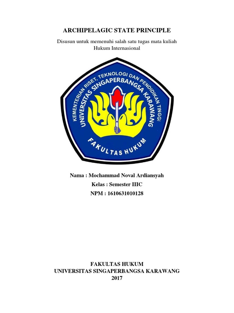 Archipelagic State Principle | PDF | Perjalanan